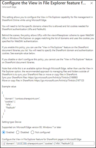 "Öffnen in Explorer" in SharePoint Online | Topedia Blog