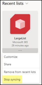 Microsoft Nucleus in SharePoint Listen mit mehr als 5000 Einträgen ...