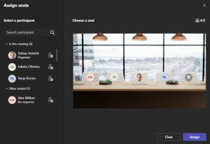 Sitzplätze in Teams Besprechungen zuweisen | Topedia Blog