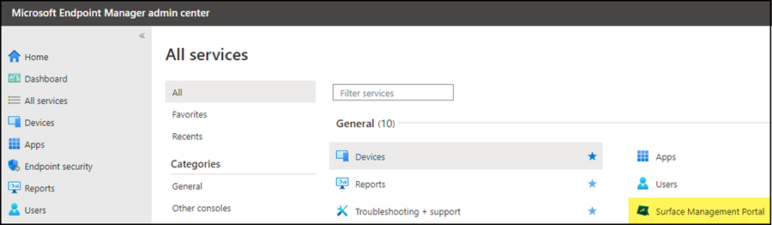 Support für Surface Geräte im Surface Management Portal | Topedia Blog