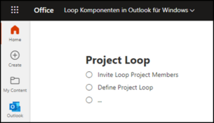 Loop Komponenten in Outlook für Windows | Topedia Blog