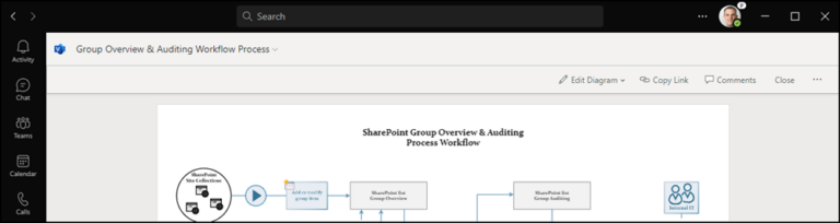 Visio App in Microsoft Teams | Topedia Blog