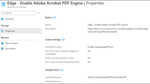 Informationen über Adobe PDF in Microsoft Edge und das Ende von Edge ...