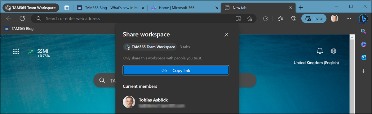 Public Preview von Microsoft Edge Workspaces | Topedia Blog