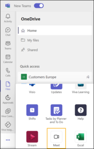 Neue Meet App in Teams | Topedia Blog