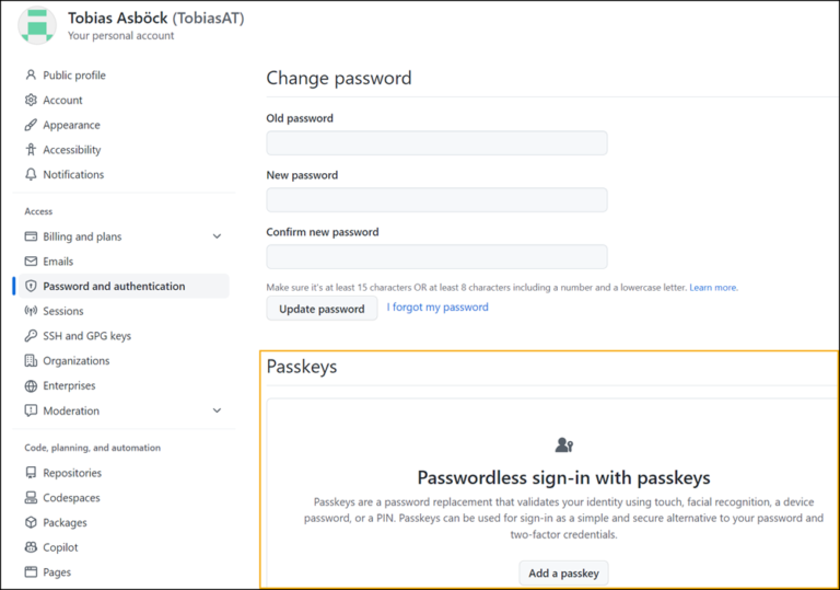 Passkey mit Windows 11, 1Password und iOS 17 | Topedia Blog