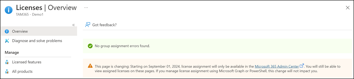 Lizenzierung im Microsoft 365 Admin Center, statt in Entra ID | Topedia ...