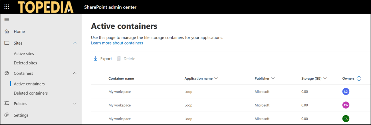 Neue Personal Workspaces in Microsoft Loop | Topedia Blog