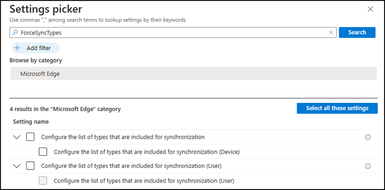 Neuer Synchronisationstyp in Microsoft Edge: Feature Usage Data Sync ...